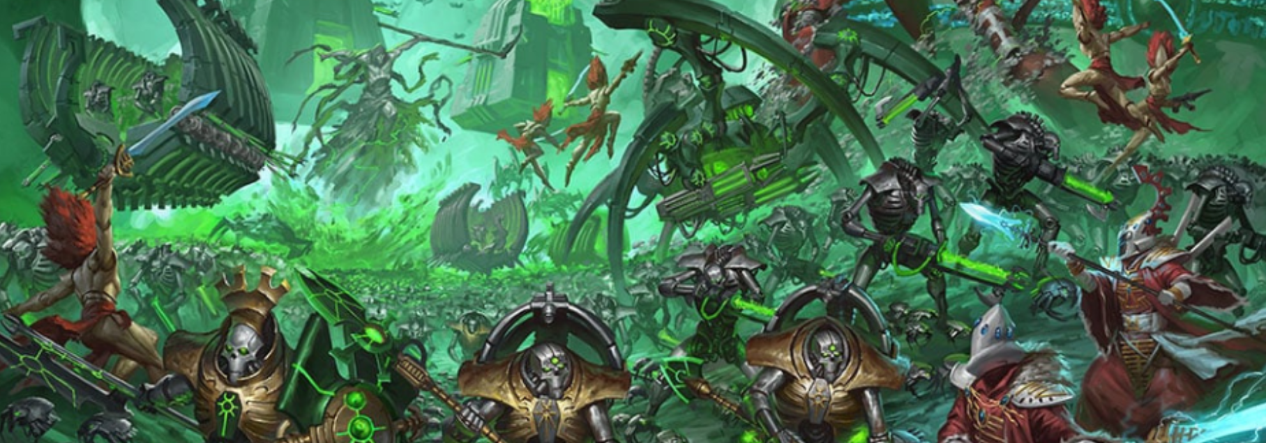 Unveiling the Necrons: Architects of Immortality in Warhammer 40,000 ...